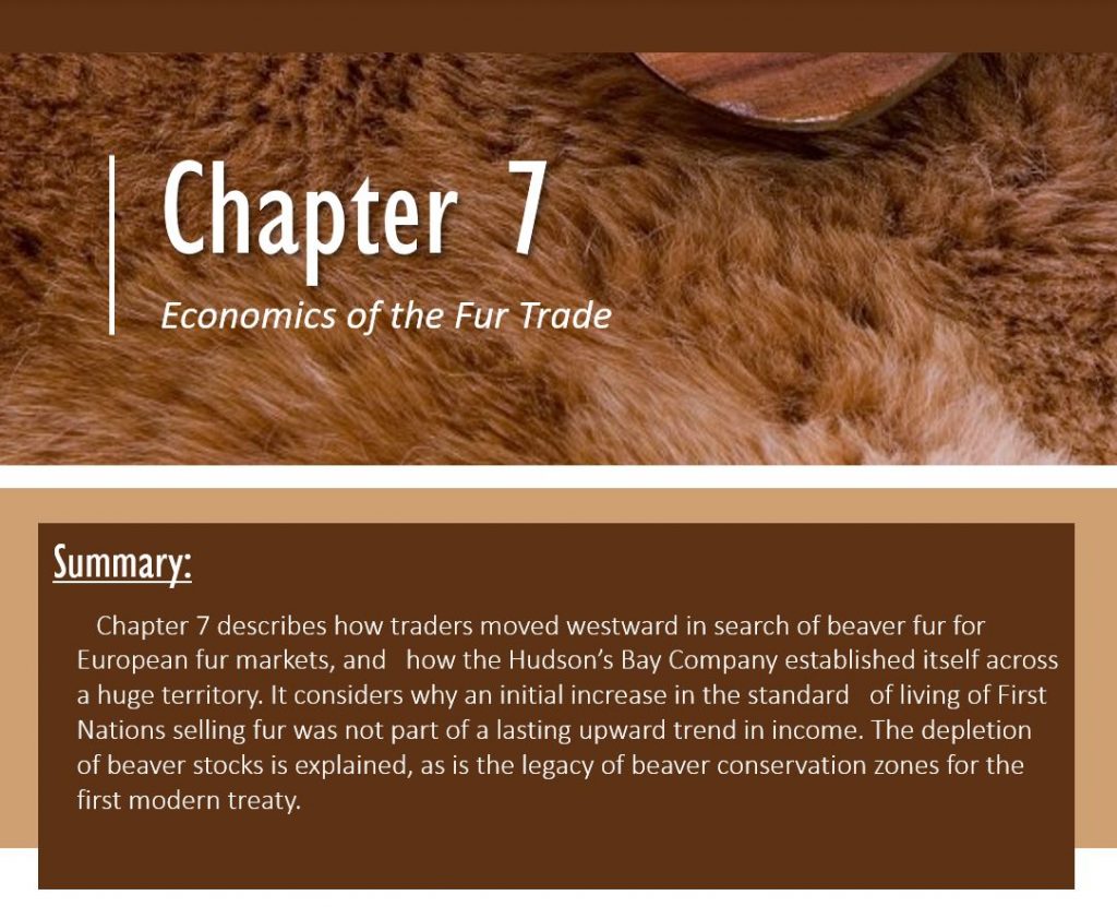 Chapter 7: Economics of the Fur Trade – Economic Aspects of the ...