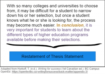 Transitional Words and Phrases – CS 050: Academic Writing and Grammar