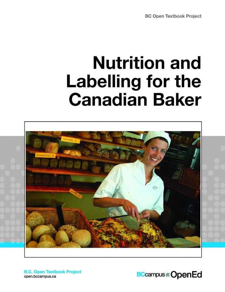 Nutrition and Labelling for the Canadian Baker – Simple Book Publishing