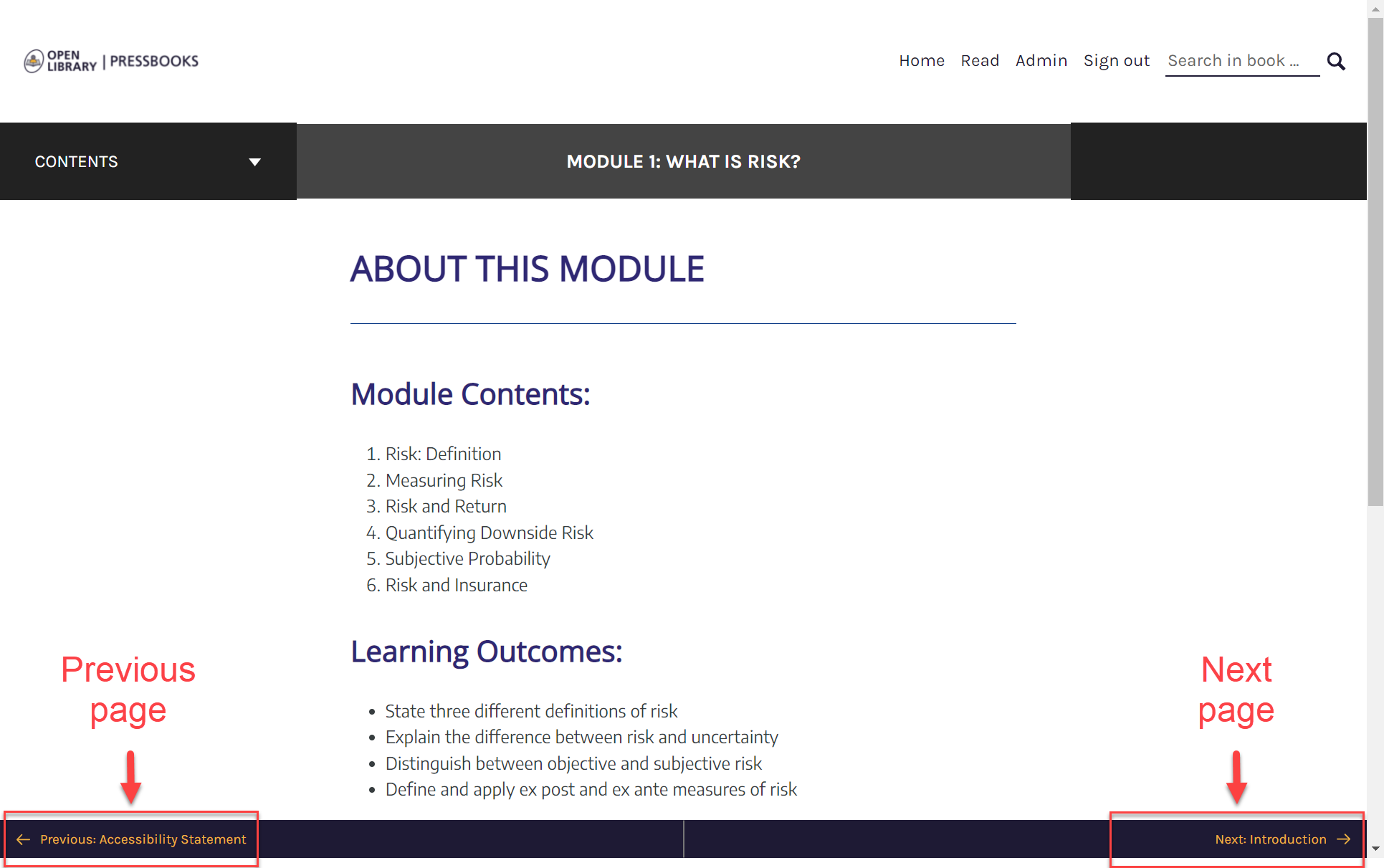 How to Navigate the Webbook – Module 10: Microinsurance and Economic ...