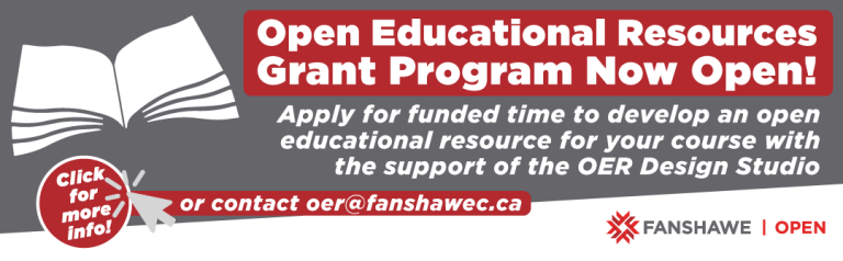 Apply For An Oer Grant Fanshawe Oer Development Guide