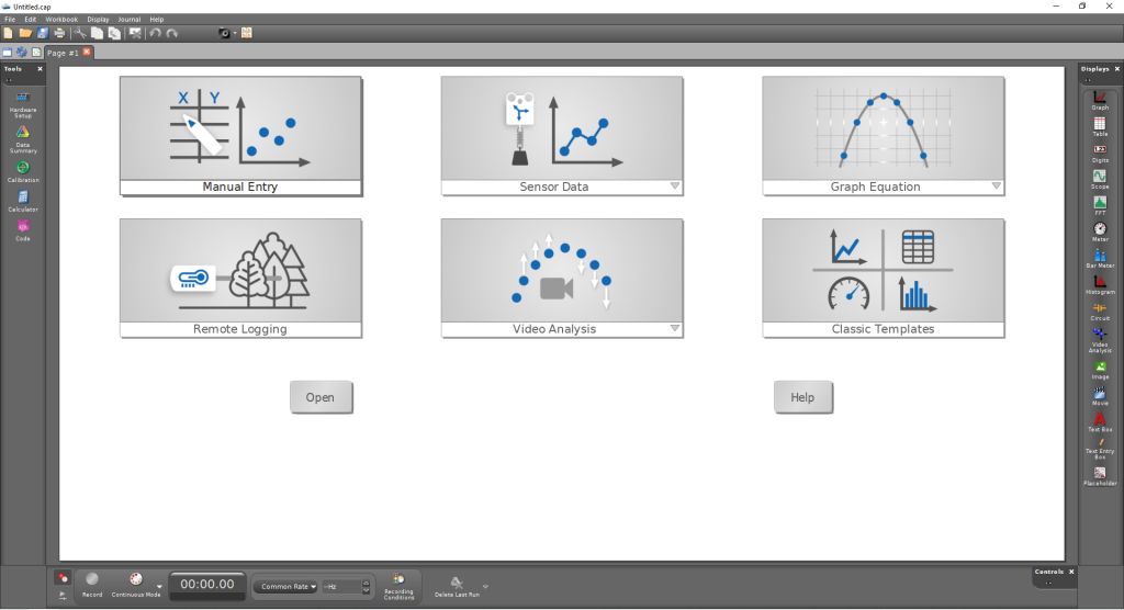 Kinematics Exercise 1: Setting up Capstone – Physics 1C03 Lab Manual