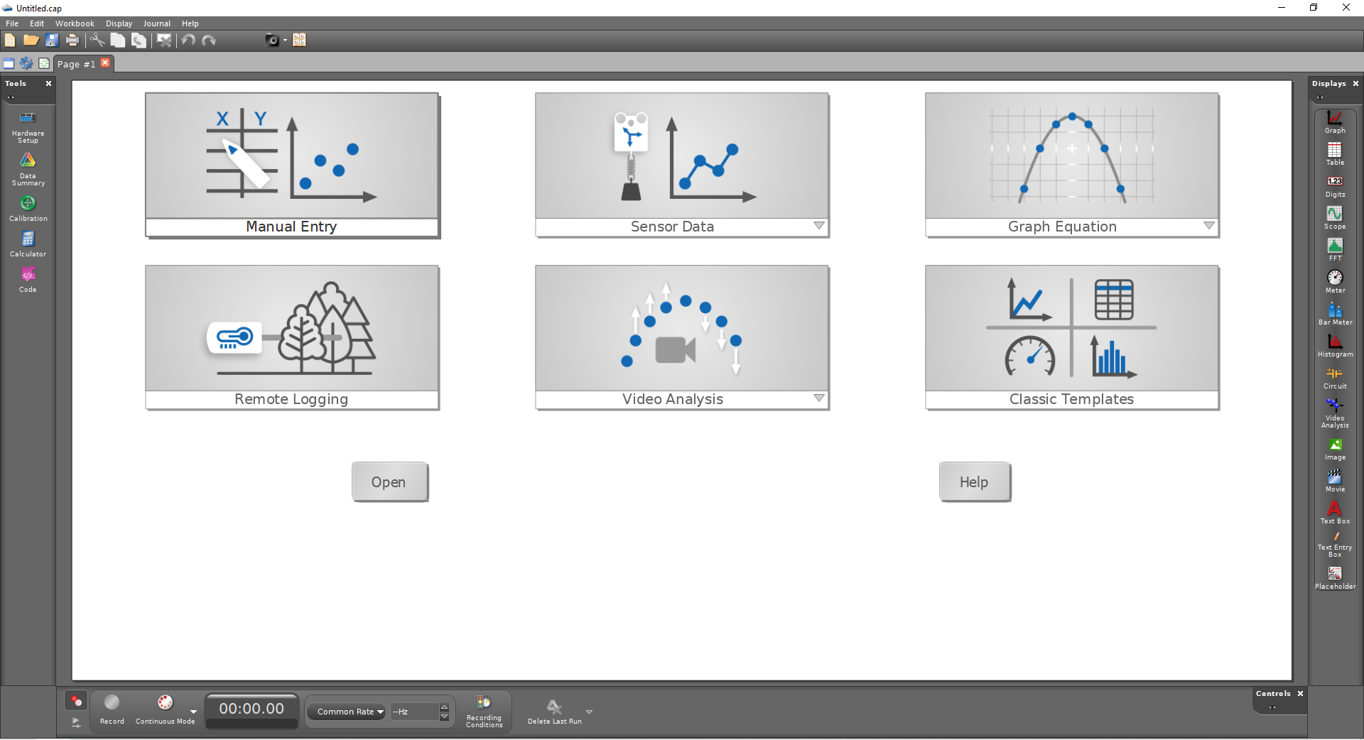 Kinematics Exercise 1: Setting up Capstone – Physics 1C03 Lab Manual