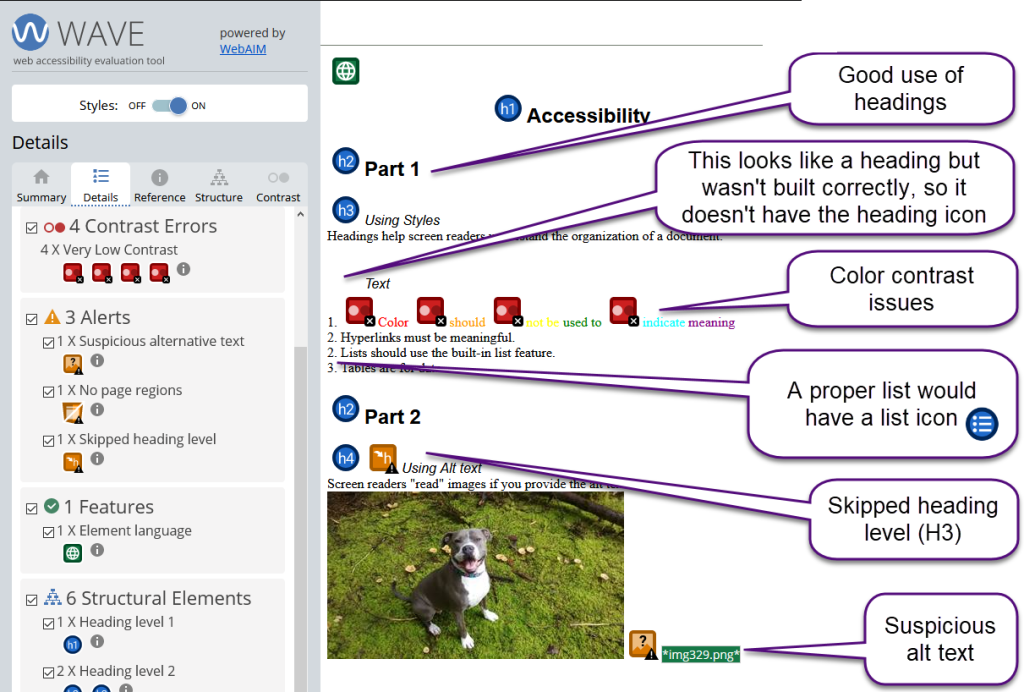 Accessibility Checkers – Fanshawe OER Training Guide