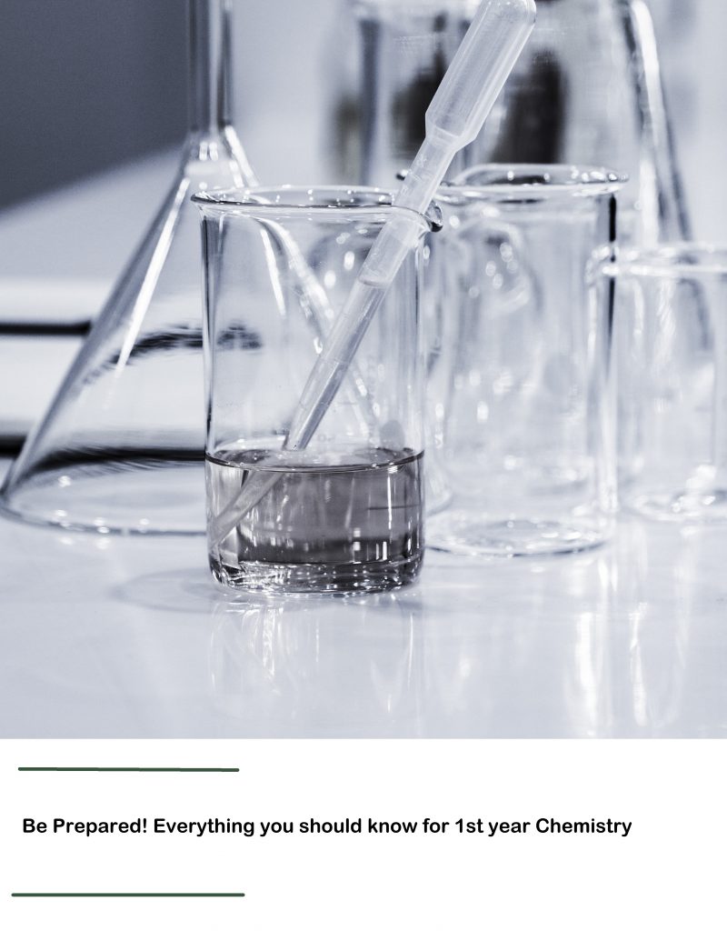 Be Prepared! Everything you should know for 1st year Chemistry – Simple ... Be Prepared! Everything you should know for 1st year Chemistry – Simple ...