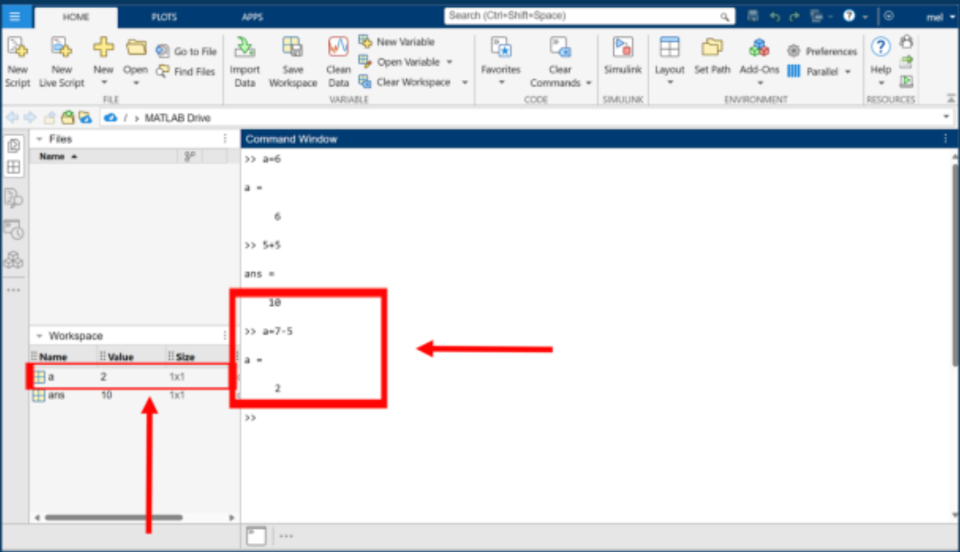 How to assign and create variables – Tech Tangerine Guide – Matlab