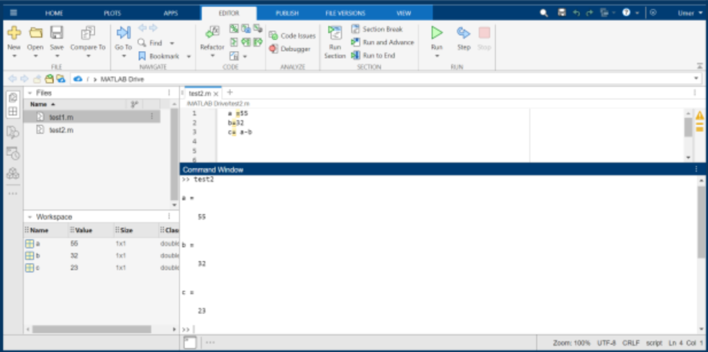Creating and Saving Scripts in MATLAB: – Tech Tangerine Guide – Matlab