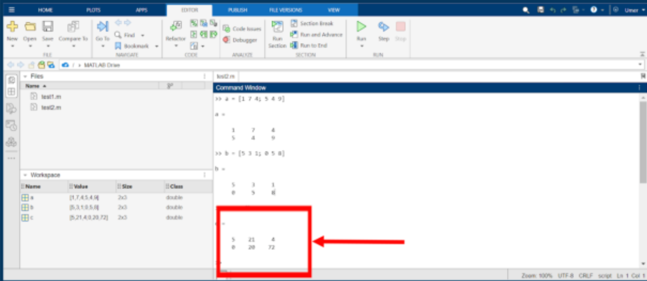 More About Matrices In Matlab Tech Tangerine Guide Matlab 4716