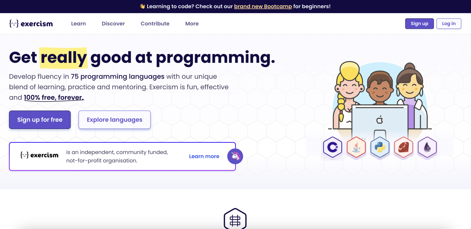 Exercism – EDUC1311 – Coding OER