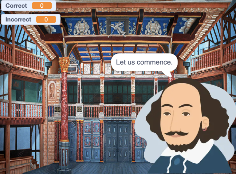 Intro to Shakespeare & Coding – EDUC1311 – Coding OER